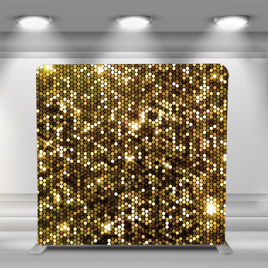 GLITTER GOLDEN BACKDROPS - Video Booths 360