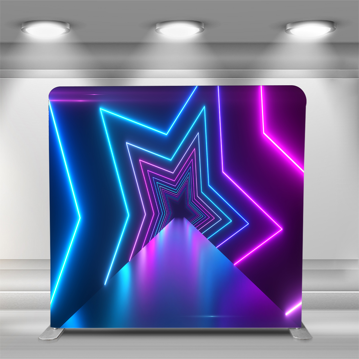 NEON GLOW FASHION PARTY BACKDROPS Video Booths 360